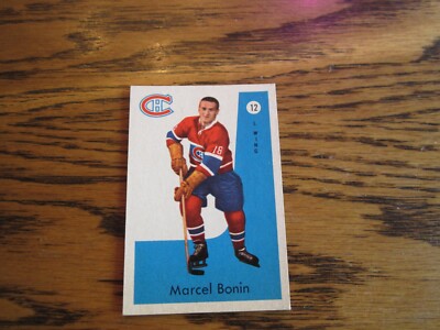 1959-60 Parkhurst Hockey #12 Marcel Bonin - High Grade | eBay