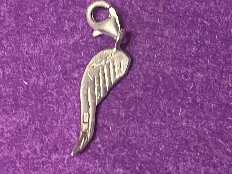 Thomas Sabo Silver & CZ Angel Wing Charm | eBay UK