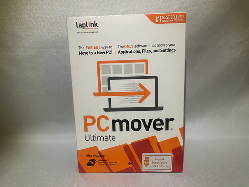 Laplink PCmover Ultimate 1 Use w/ SuperSpeed USB 3.0 Transfer Cable ...