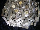 4.5 LB Lot Scrap Vintage Watch Parts Some Watches (Men&Womans Band ...