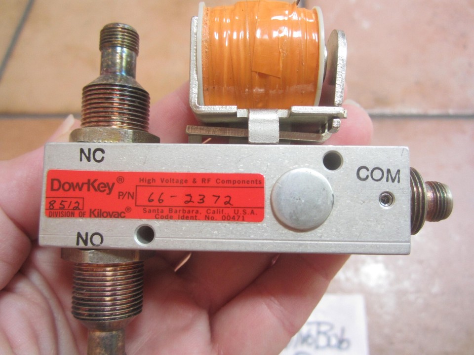 NEW OLD STOCK - Dow-Key 8512 66-2372 CoAx RF Relay SPDT 26.5VDC HAM ...