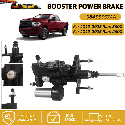 For 2019-25 Ram 3500 Ram 2500 Power Brake Hydro Booster 68433353AA NEW ...