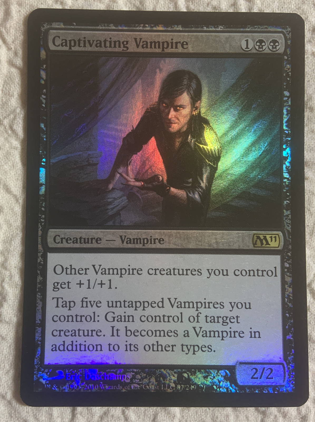 MTG Captivating Vampire NM Magic 2011 87/249 Foil Rare | eBay