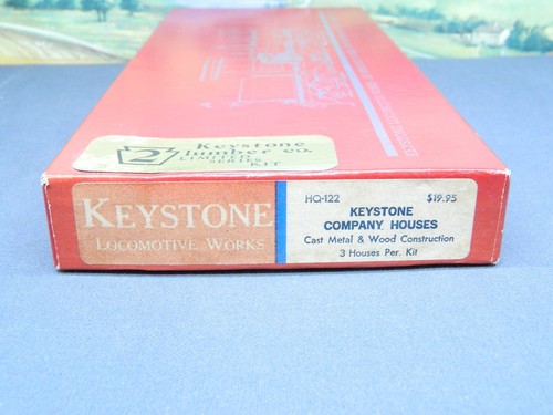 HO Craftsman Kit Vintage Keystone #HO-122 KEYSTONE COMPANY HOUSES Makes ...