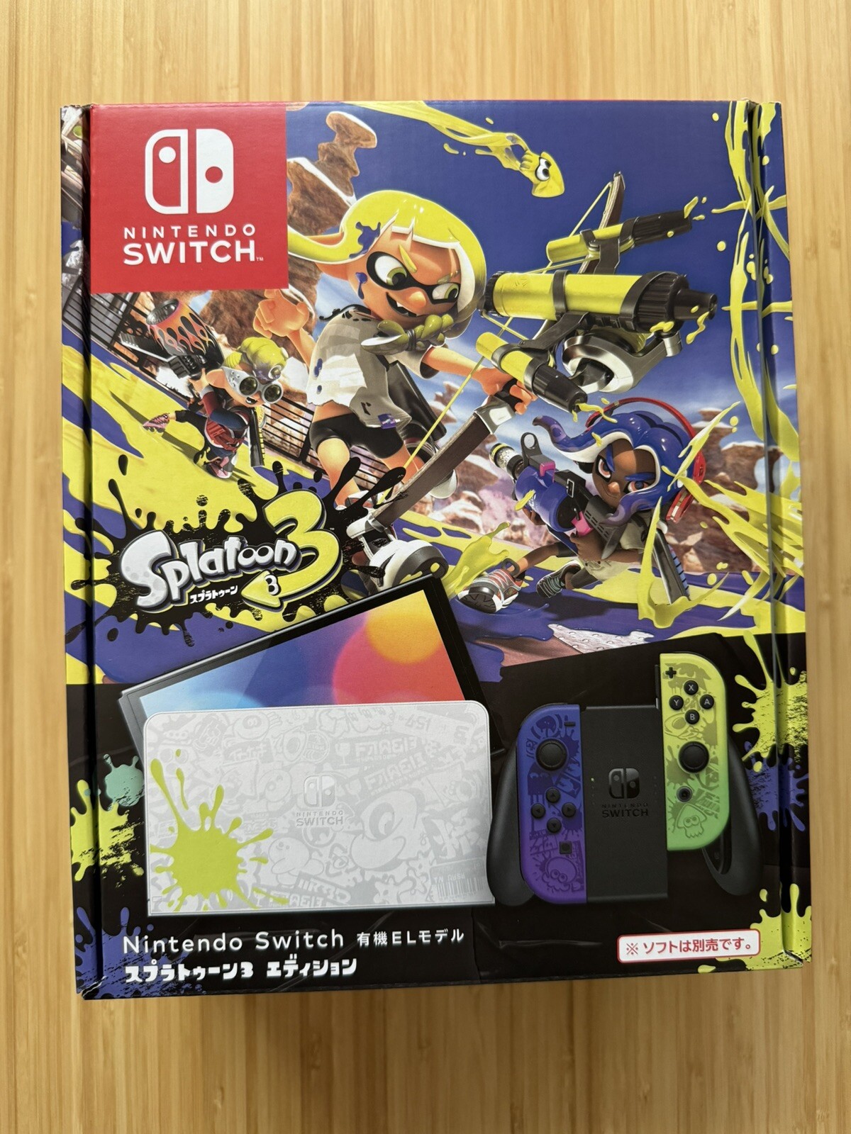 Nintendo Switch (OLED Model) HEG-001 Splatoon 3 Edition Video Game ...