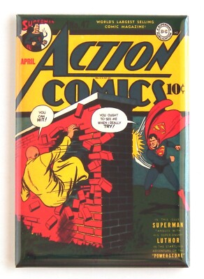 Action Comics #47 FRIDGE MAGNET comic book superman | eBay