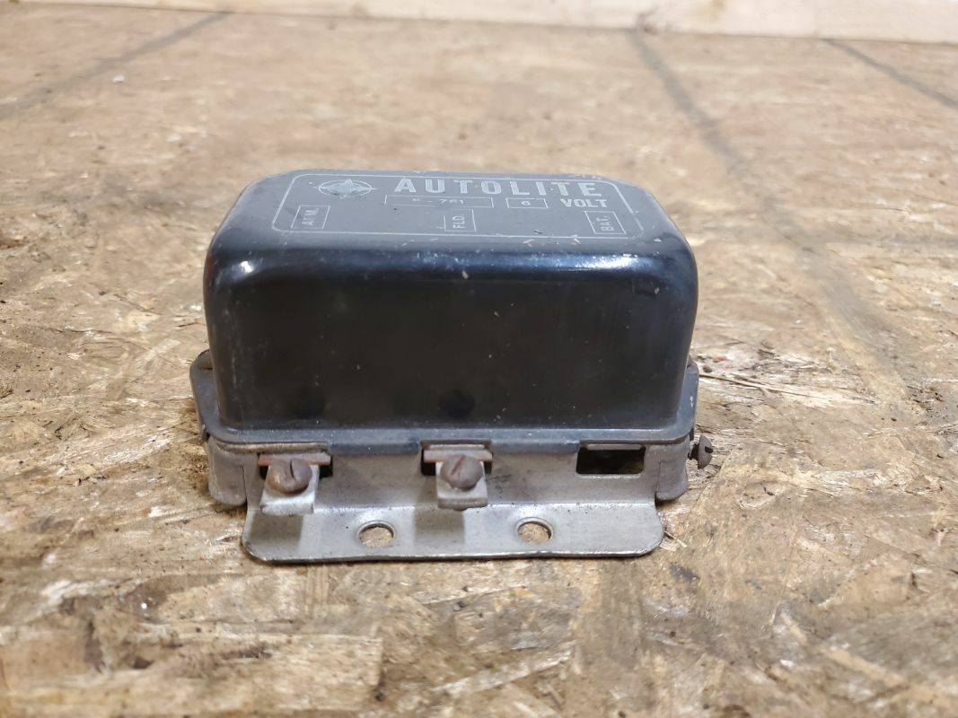 Vintage Ford Autolite 6v Battery Voltage Regulator - 8-761 | eBay
