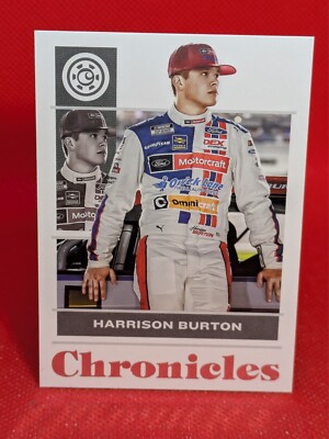 Harrison Burton 2022 Panini Chronicles NASCAR Racing #20 | eBay