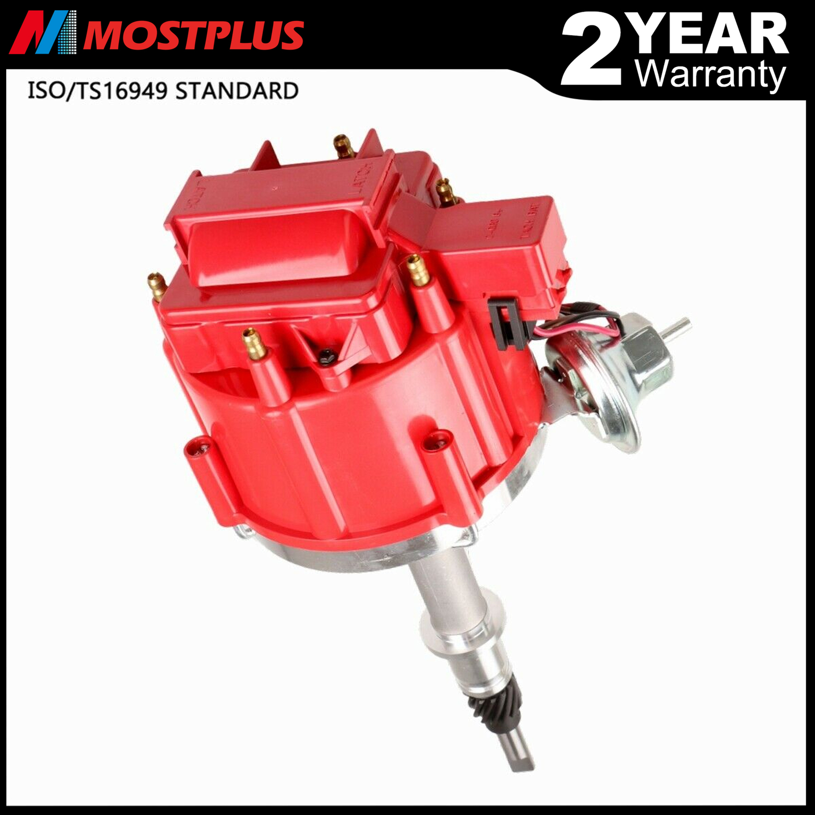 MOSTPLUS Ignition Distributor For 1956-1990 AMC/Jeep Inline 6 232/258 6 ...