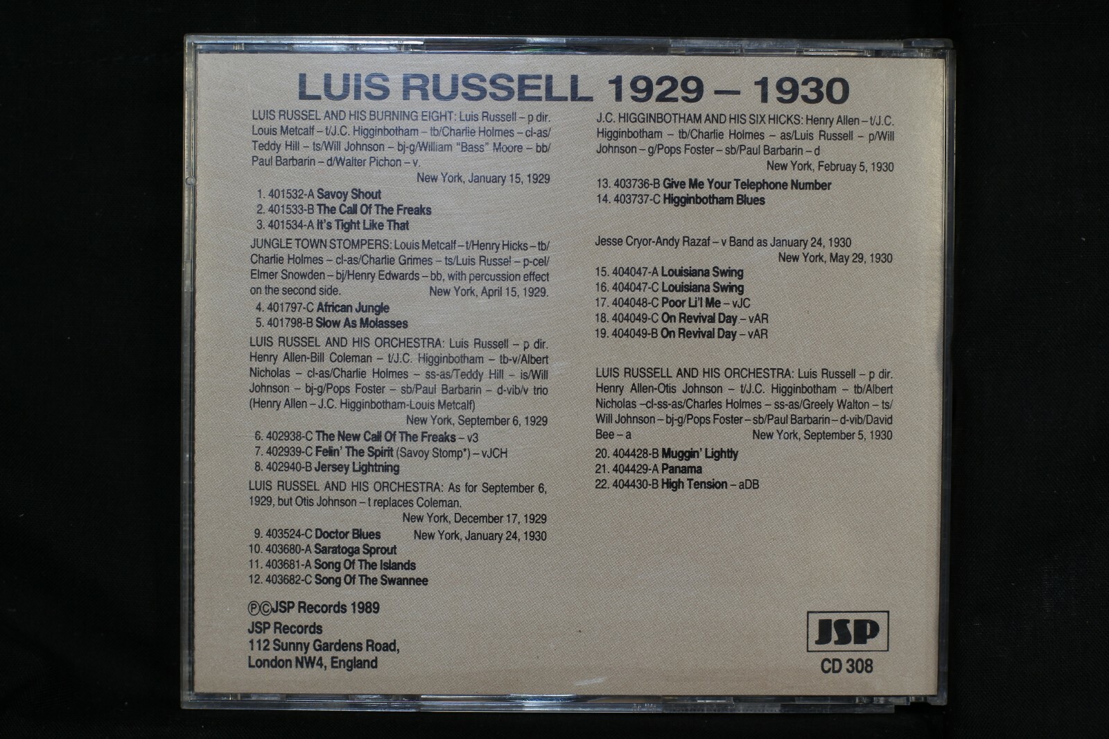 Luis Russel 1929-1930 (c404) | eBay