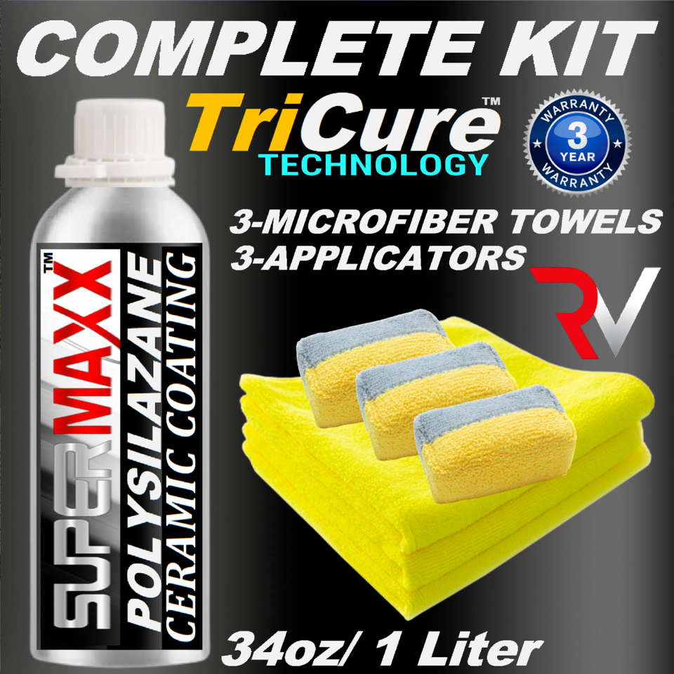 RV CERAMIC COATING RV POLISH TRICURE TECHNOLOGY ADVANCED PAINT ...