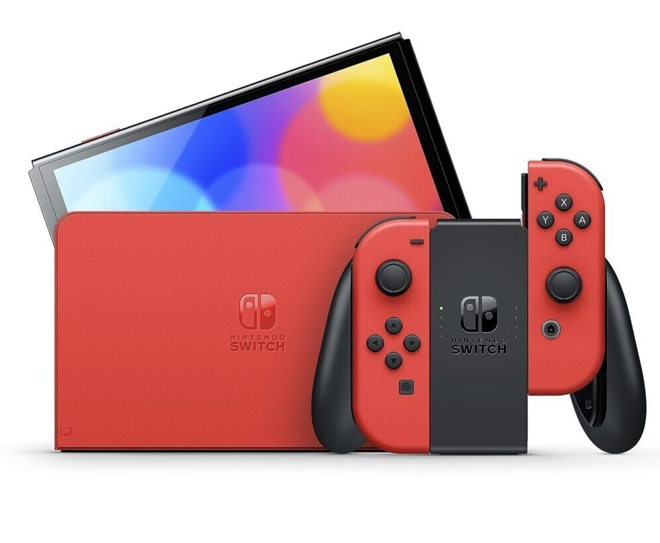 NEW Nintendo Switch OLED Super Mario Limited Edition Gaming Console | eBay