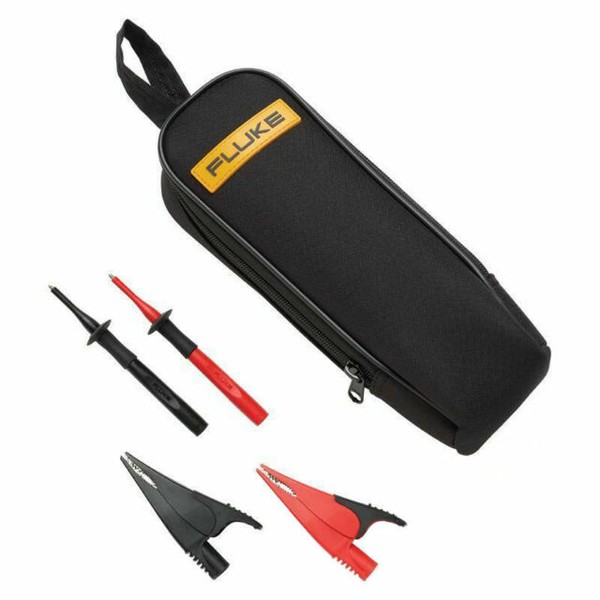 Genuine Fluke T5 Tester Accessory Starter Kit Sure Grip Carry Case for ...