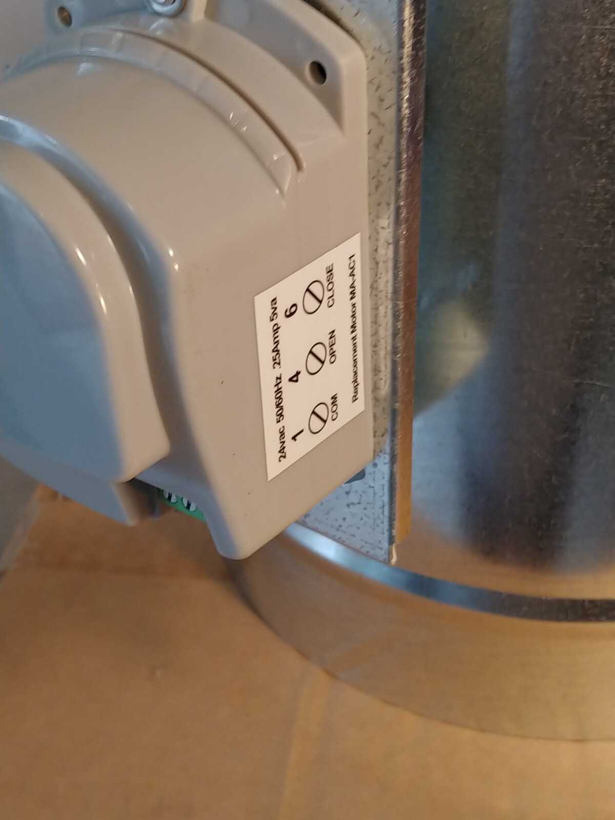 Controls 8" Round, Bypass Damper | eBay