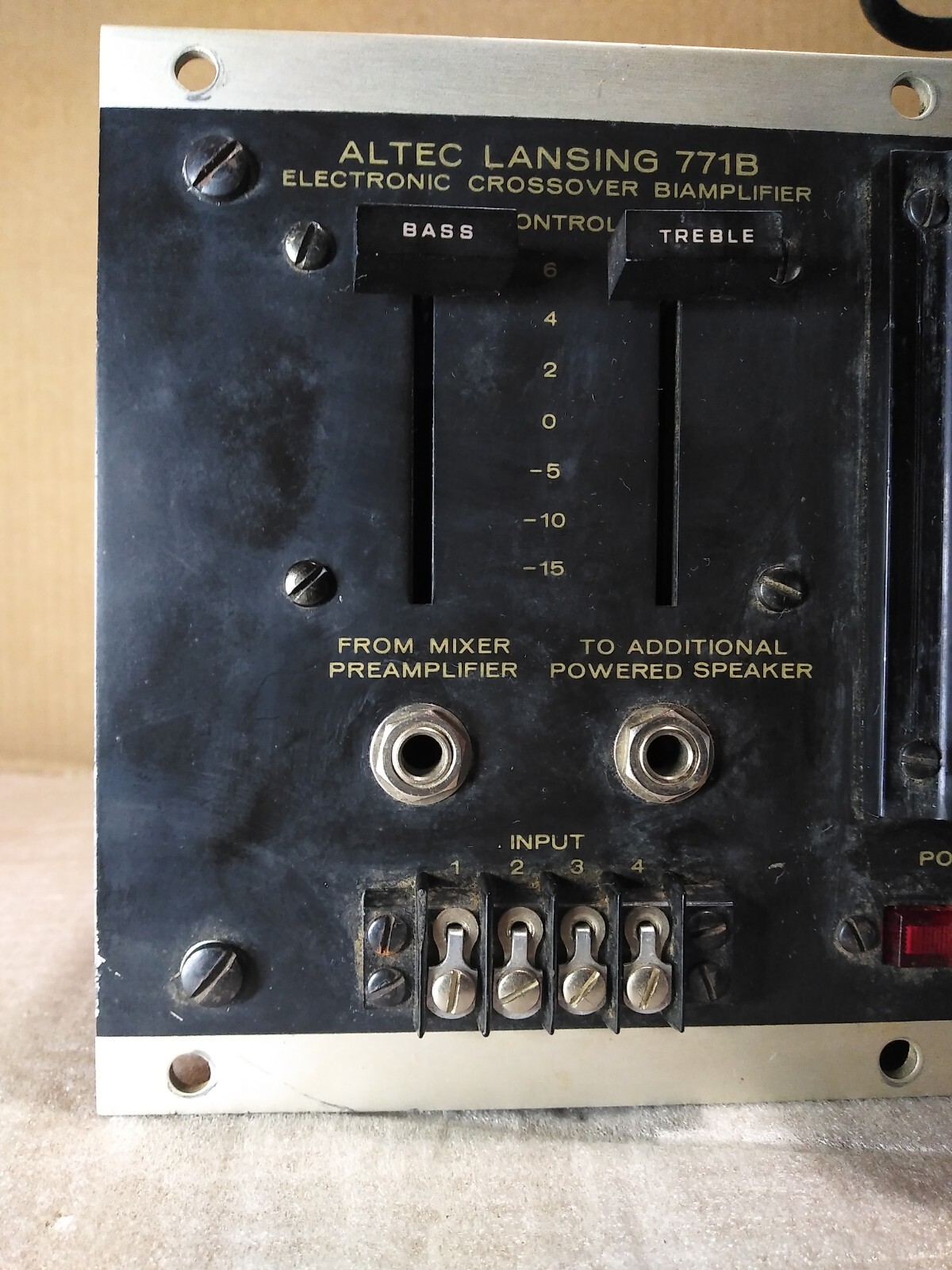 ALTEC LANSING 771 Electronic Crossover Biamplifier Untested | eBay