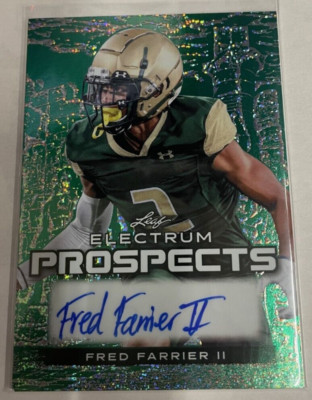 2024 Leaf Electrum Prospects Fred Farrier II Auto PA-FF1 | eBay