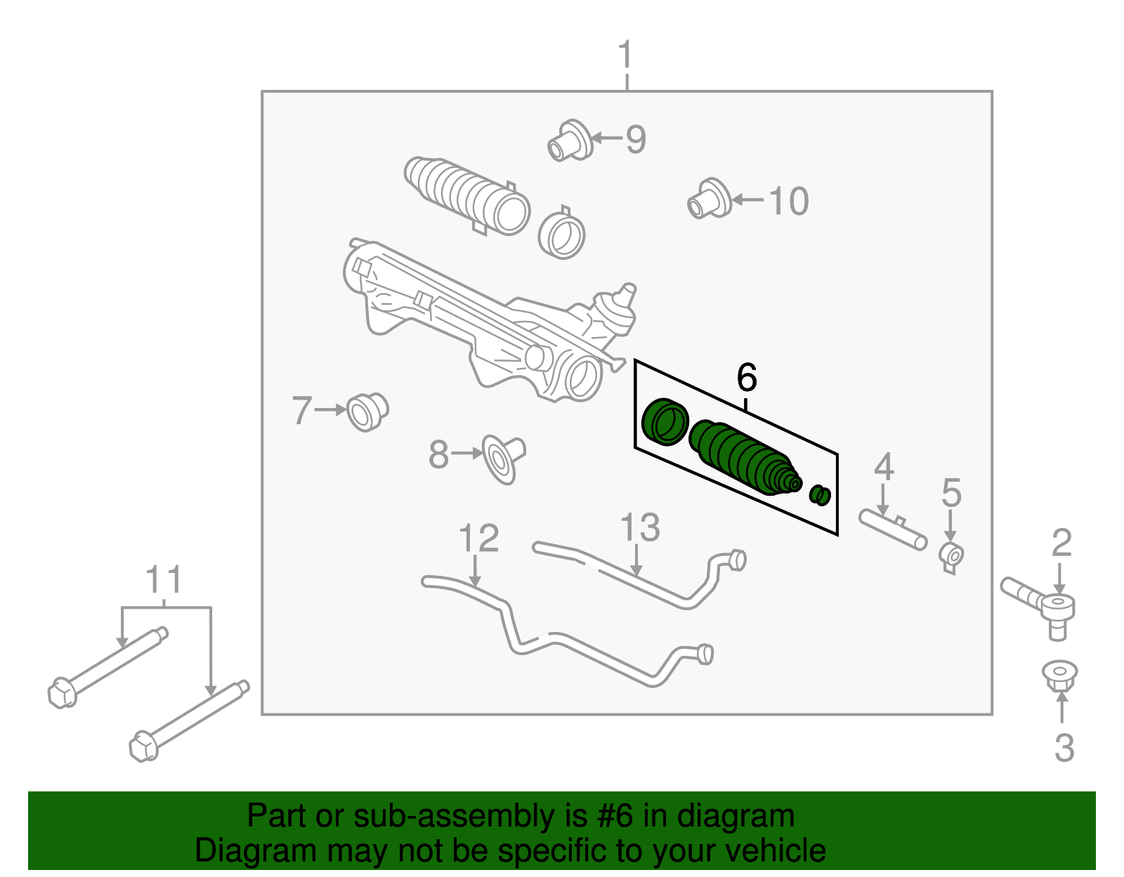 Genuine Ford Boot Kit BL1Z-3332-A | eBay