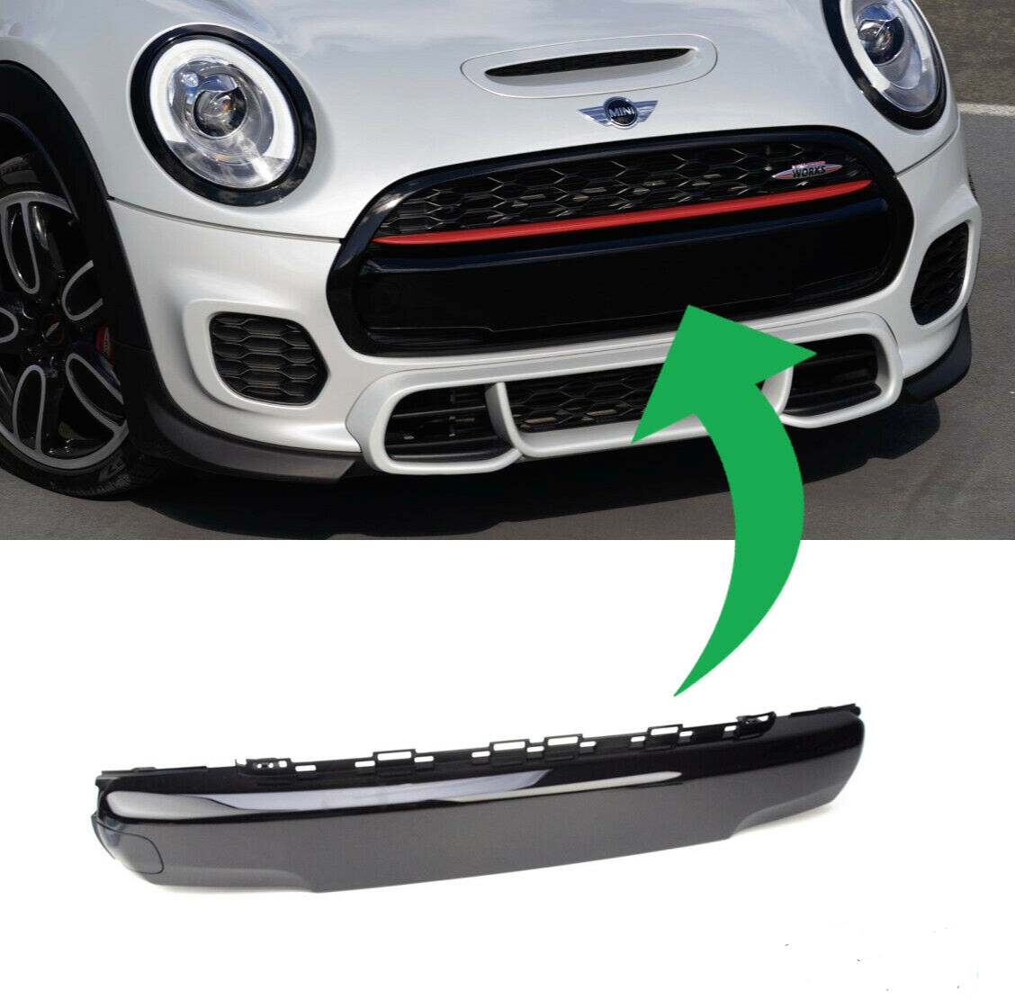 Mini 51117337791 Front Bumper Cover - Black for sale online | eBay