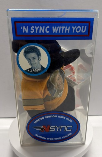 NSYNC WITH YOU BEAR JUSTIN TIMBERLAKE PLUSH TOY LIMITED EDITION ...