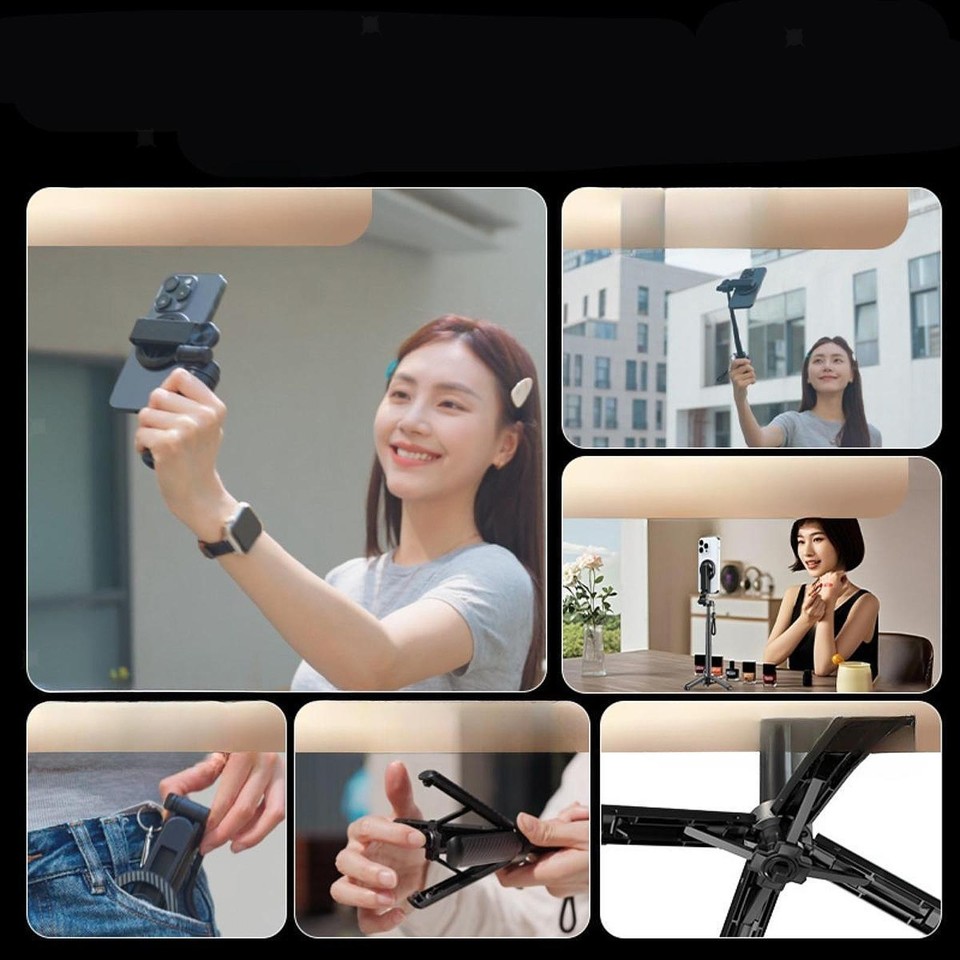 Portable Selfie Rod Phone Stand Pocket Sturdy Foldable Versatile for ...