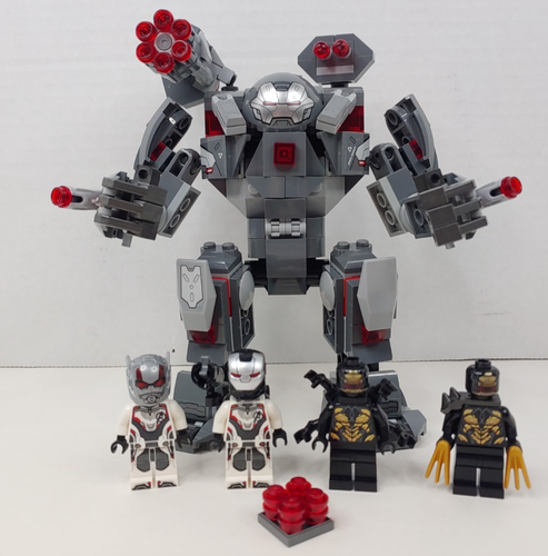 LEGO War Machine Buster 76124 SUPER HEROES Avengers 99% Complete READ ...