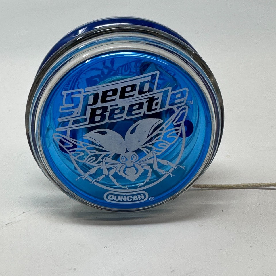 Duncan Speed Beetle Yo Yo Toy Blue Looping Spacers Ball Bearing | eBay