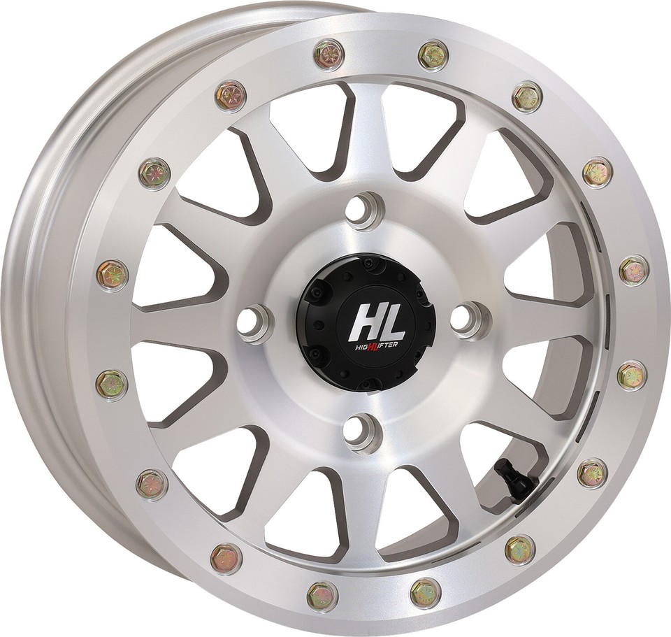 Kit 4 AMS M1 Evil Tires 28x10-14 on High Lifter HLA1 Beadlock Machined ...