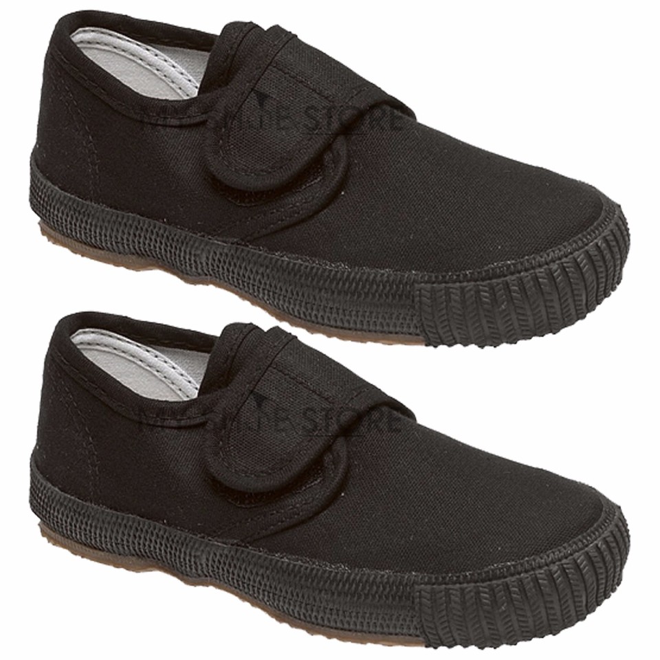 KIDS PE PUMPS SHOES CHILDRENS BOYS GIRLS UNISEX SCHOOL SPORTS TRAINERS ...