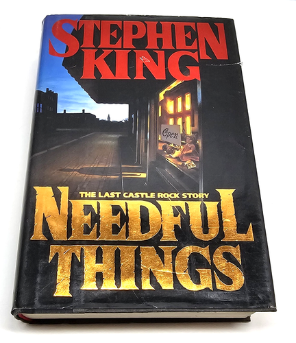 Needful Things Hardcover Book 1991 Stephen King First Edition ...