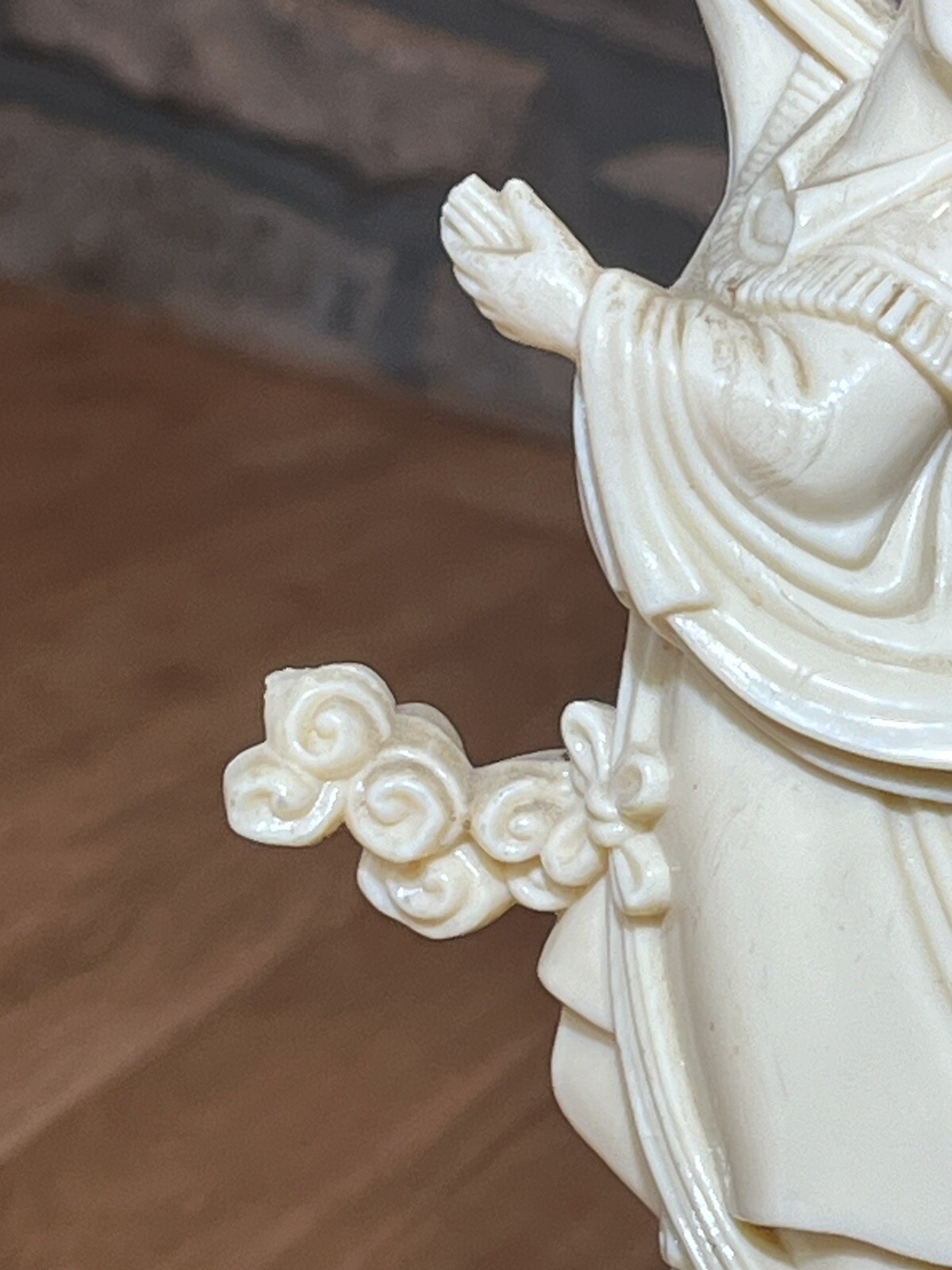 Vintage Celluloid Chinese Figurine Statue Vita Statue Figure Fairy Of ...