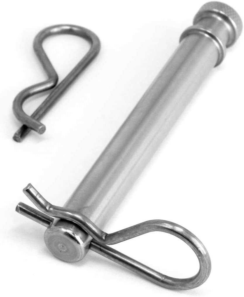 Stainless Steel Trailer Hitch Pin Keeper Grip Clip Kit, Will Fit 2 ...
