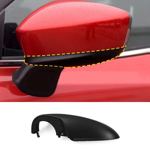 1x Left Driver Side Rear Mirror Base Plate Cover for Mazda 3 AXELA 2014 ...
