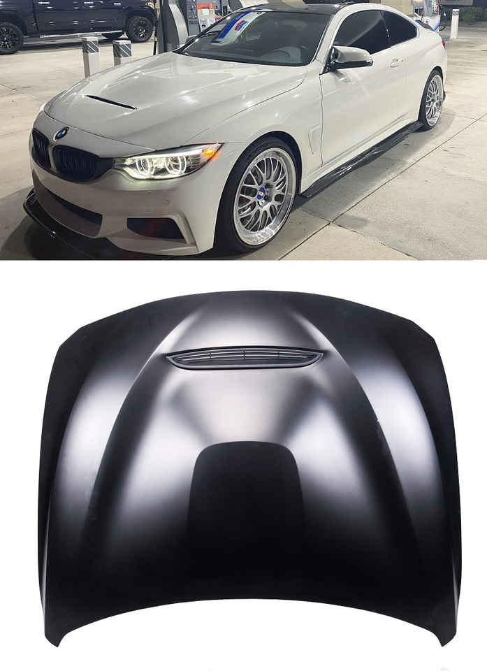BMW 3 & 4 SERIES F30 F31 F32 F33 F36 M3 M4 GTS VENTED STYLE BONNET/HOOD ...