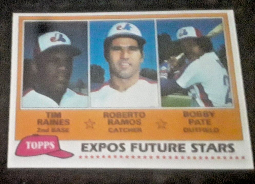 1981 Topps #479 Bobby Pate / Tim Raines / Roberto Ramos RC | eBay