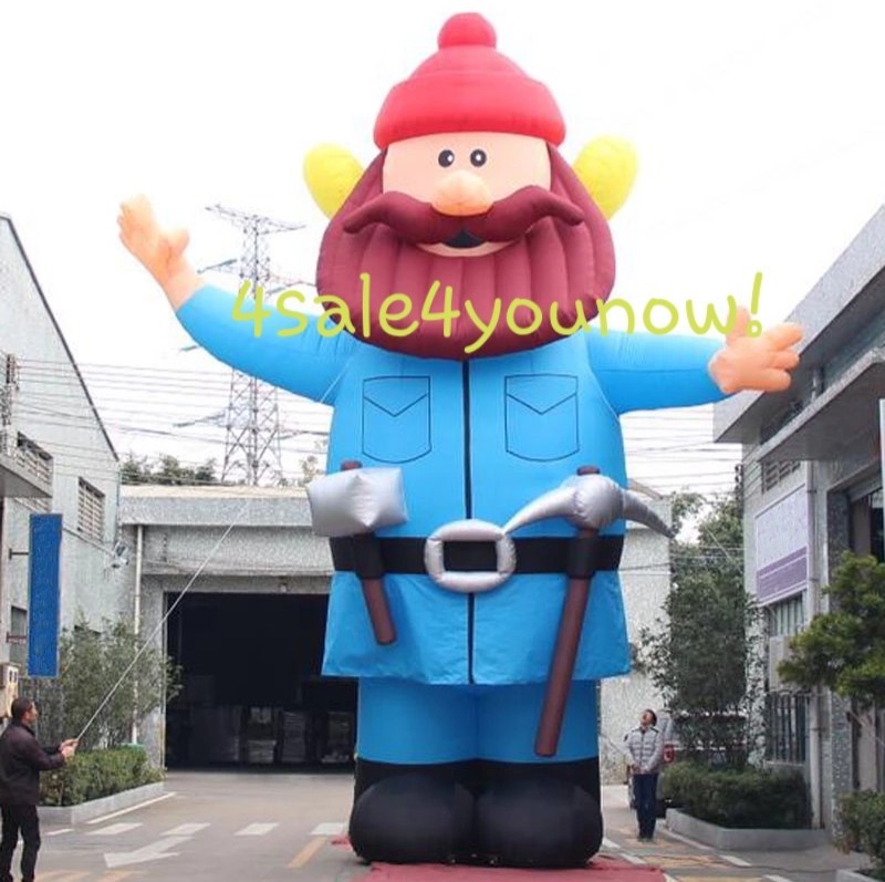 35' FOOT YUKON CORNELIUS CUSTOM MADE CHRISTMAS INFLATABLE RUDOLPH NEW ...