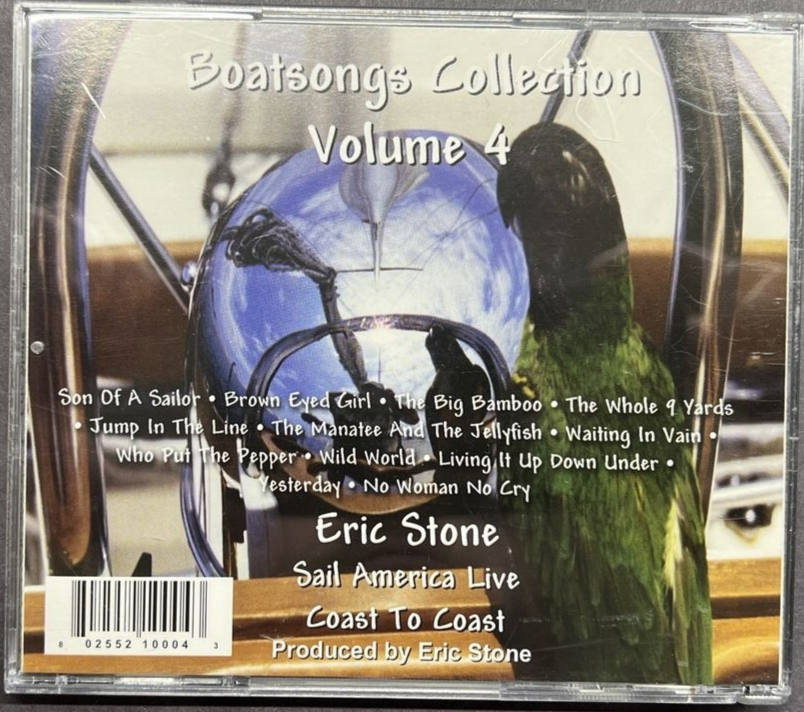 CD 2003, Eric Stone - Sail America Live Coast To Coast - Boatsongs Vol ...