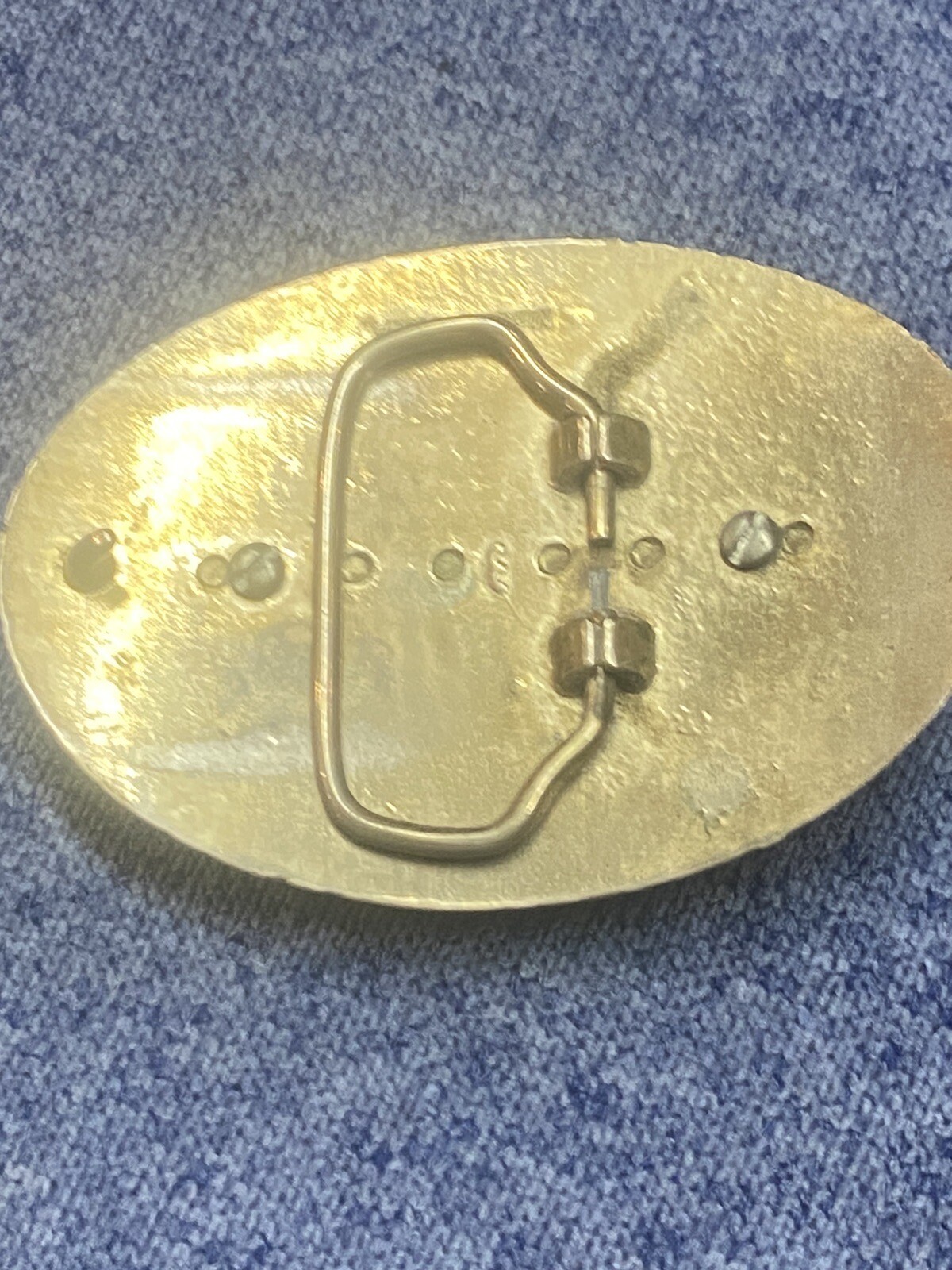 Vintage Flying Goose Belt Buckle - Gem