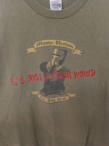 Vintage Monty Python Shirt Mens Large And The Holy Grail Just A Flesh ...