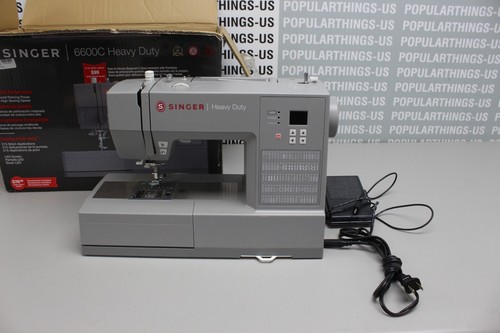 Singer HD6600C Heavy Duty Computerized Sewing Machine | eBay