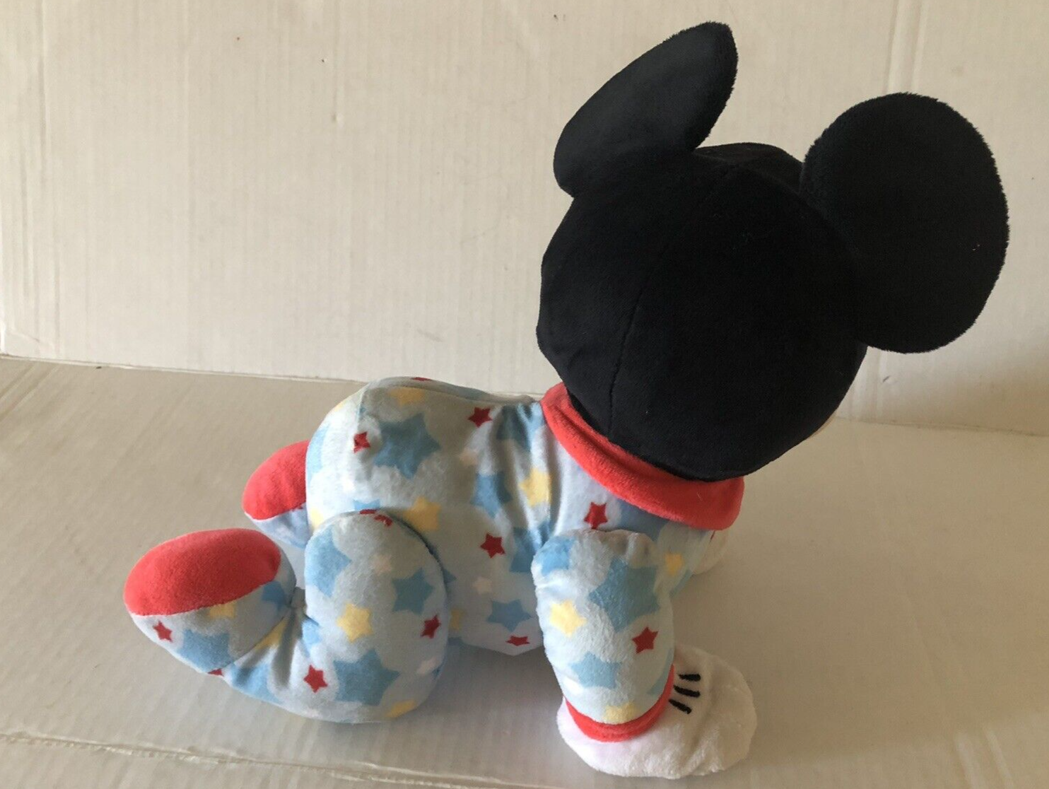 Disney Baby Mickey Mouse Crawling Pals Talking Musical Plush Toy | eBay
