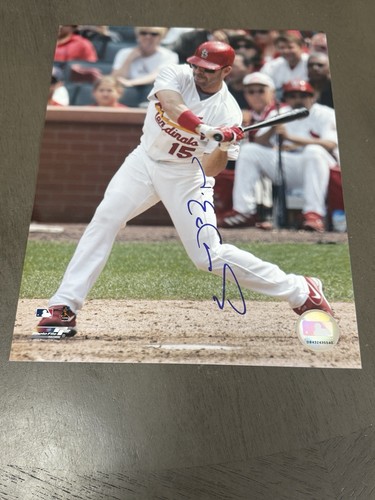 Jim Edmonds Signed Autographed Officially Licensed MLB Photofile STL ...