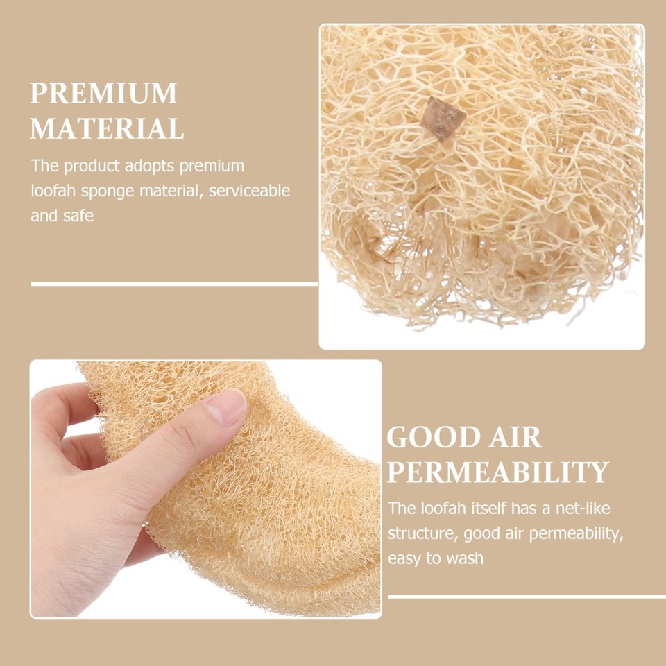 Luffa Bath Towel Natural Loofah Supplies Shower Wash Scrubber Sponge | eBay