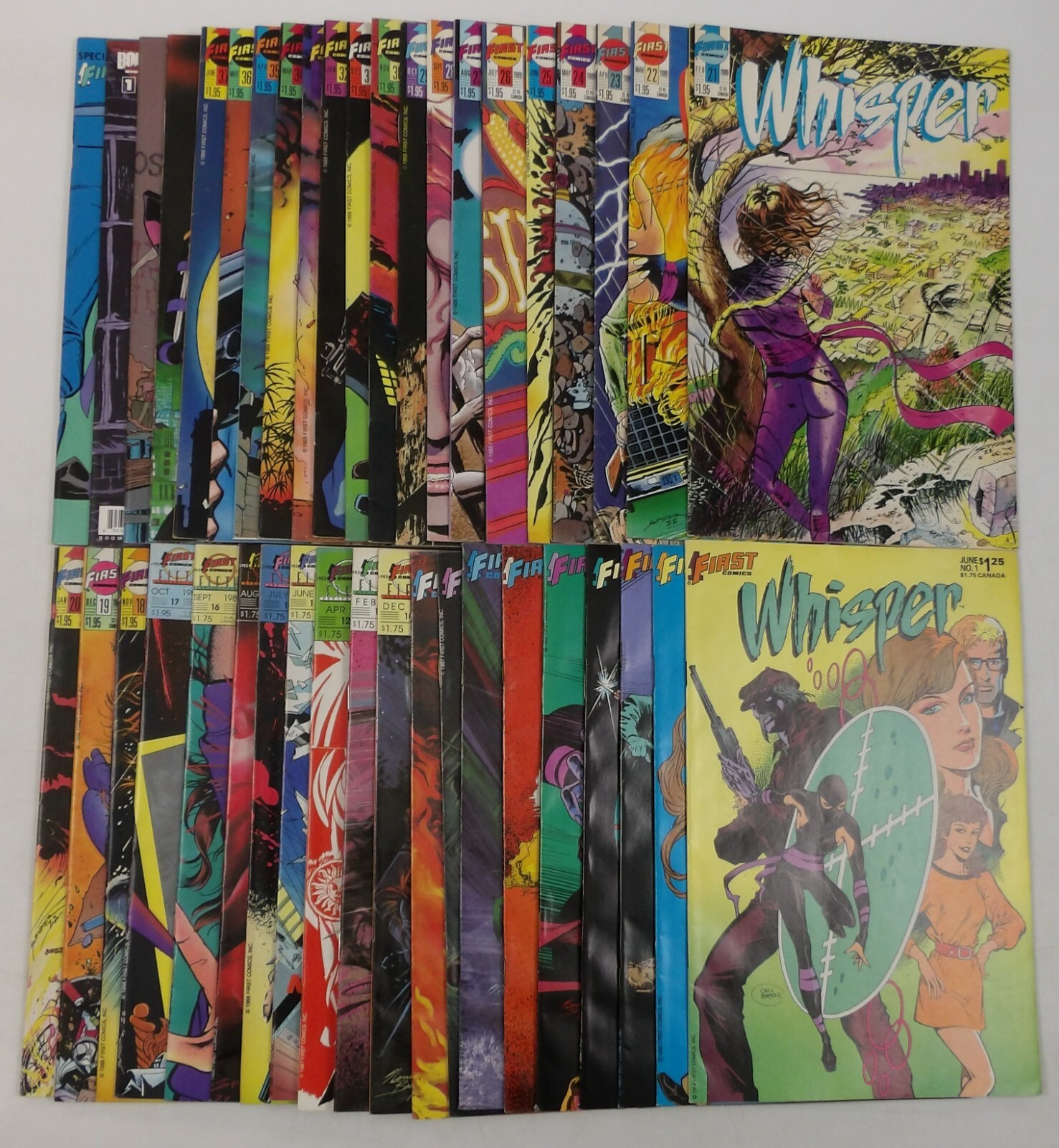 Whisper #1-2 complete series + Vol. 2 #1-37 + Vol. 3 #1 + Special ...