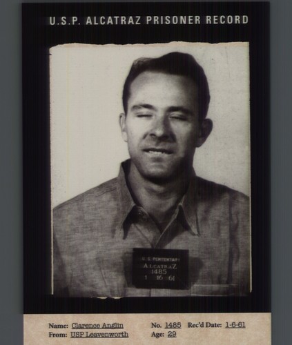 Alcatraz Prison Cards, Mugshots and Records, 4.5" x 6" frameable | eBay