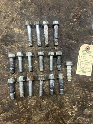 2001-2016 6.6L Duramax Rear Engine Cover / Adapter Plate Bolts 11515781 ...