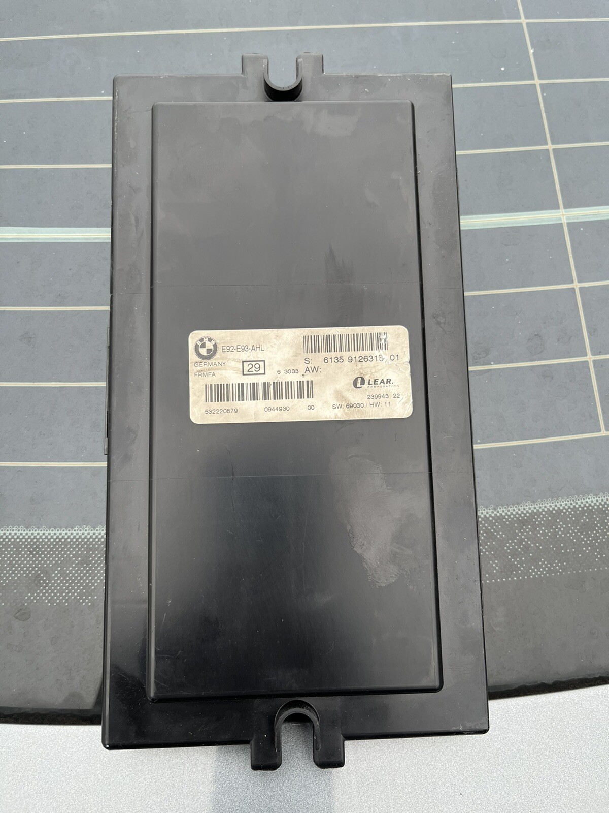 BMW 2011 3 Series E92 Light Module ECU LCM Footwell module AHL FRMFA ...