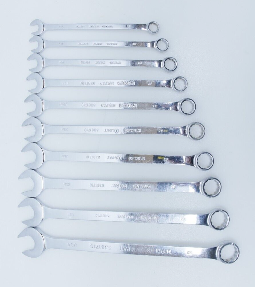 Mac Tools Metric Knuckle Saver Combination Wrench 10 Piece Set 10mm ...