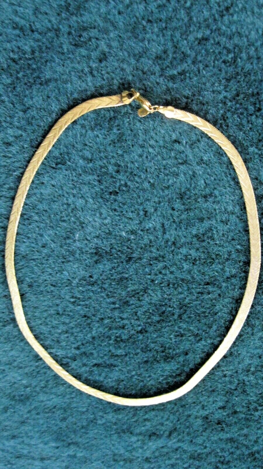 Vintage BC Lind 14K GE Herringbone Necklace | eBay