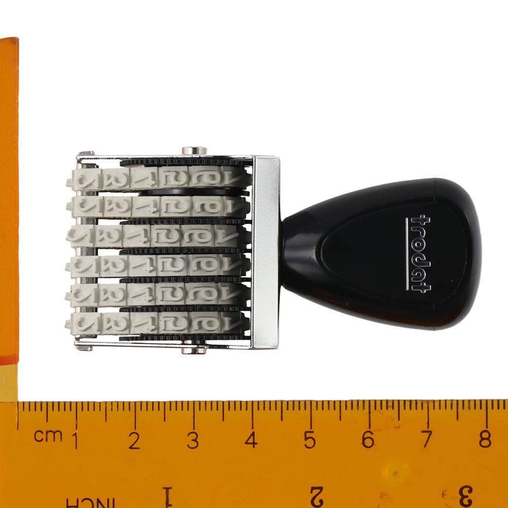 Personalized Roller Stamps 6 Digit Number Business Stamps Number Stamp ...