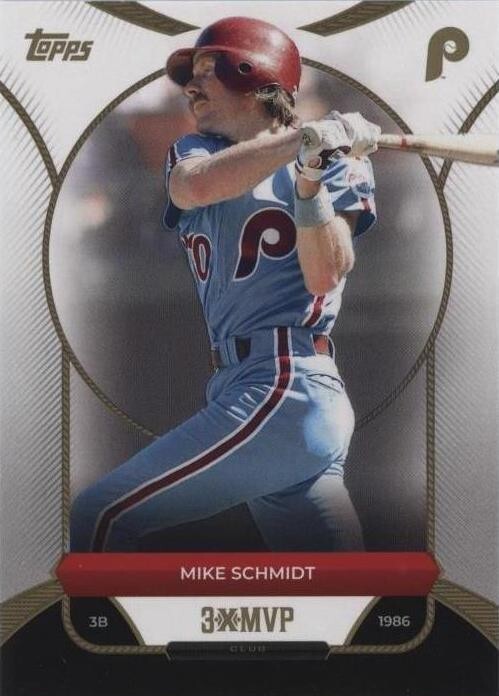 2025 Topps Welcome to the Club: 3X Mvp - Mike Schmidt #18 for sale ...